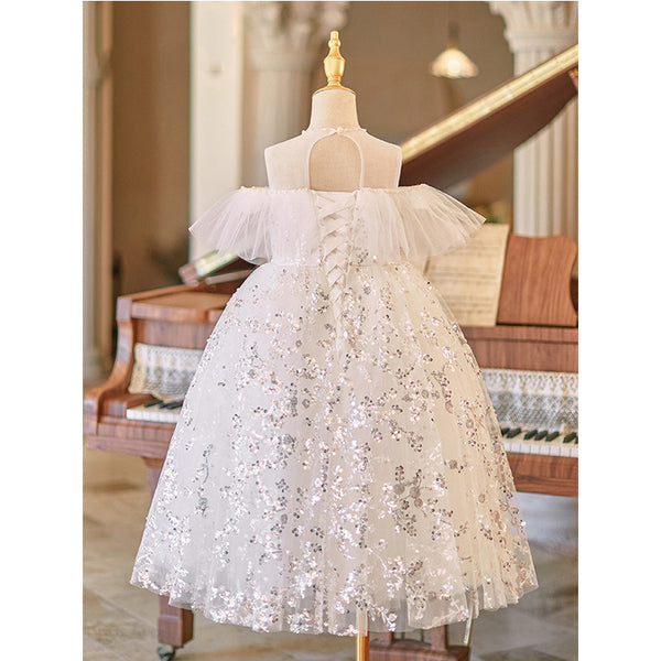Girls' Performance Dress Glitter Princess Dress – marryshe