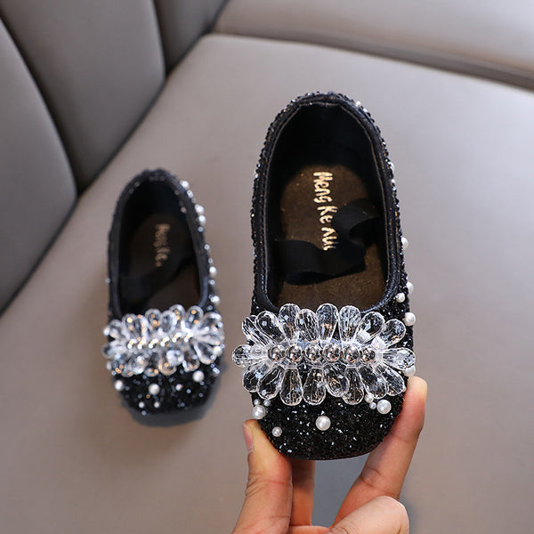 Cute Girls Beauty Pageant Sequins Princess Shoes – marryshe
