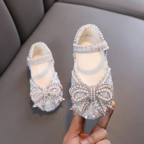 Girls Summer Bow-knot Beauty Pageant Princess Shoes – marryshe