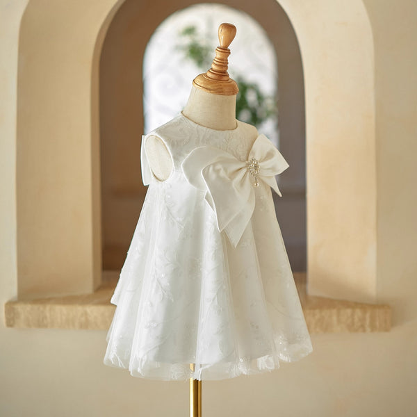 Baby Communion Dress Girl Birthday Princess Dress Flower Girl Wedding ...