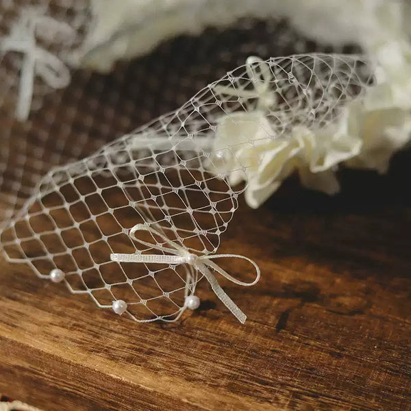 Retro Handmade Mesh Headband – marryshe